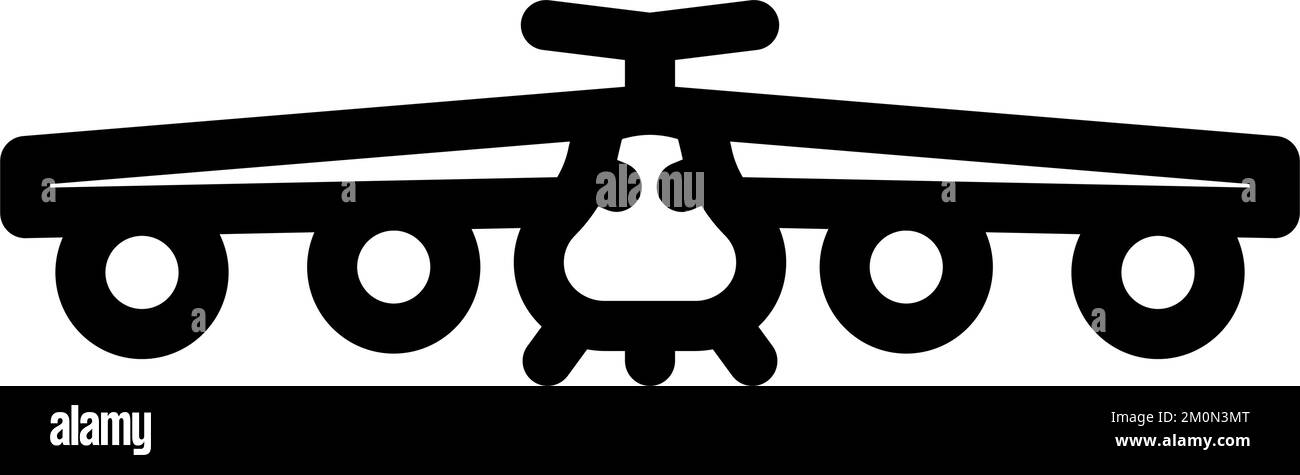 Transport Airplane Aircraft Line Icon Vector Illustration Outerwear
