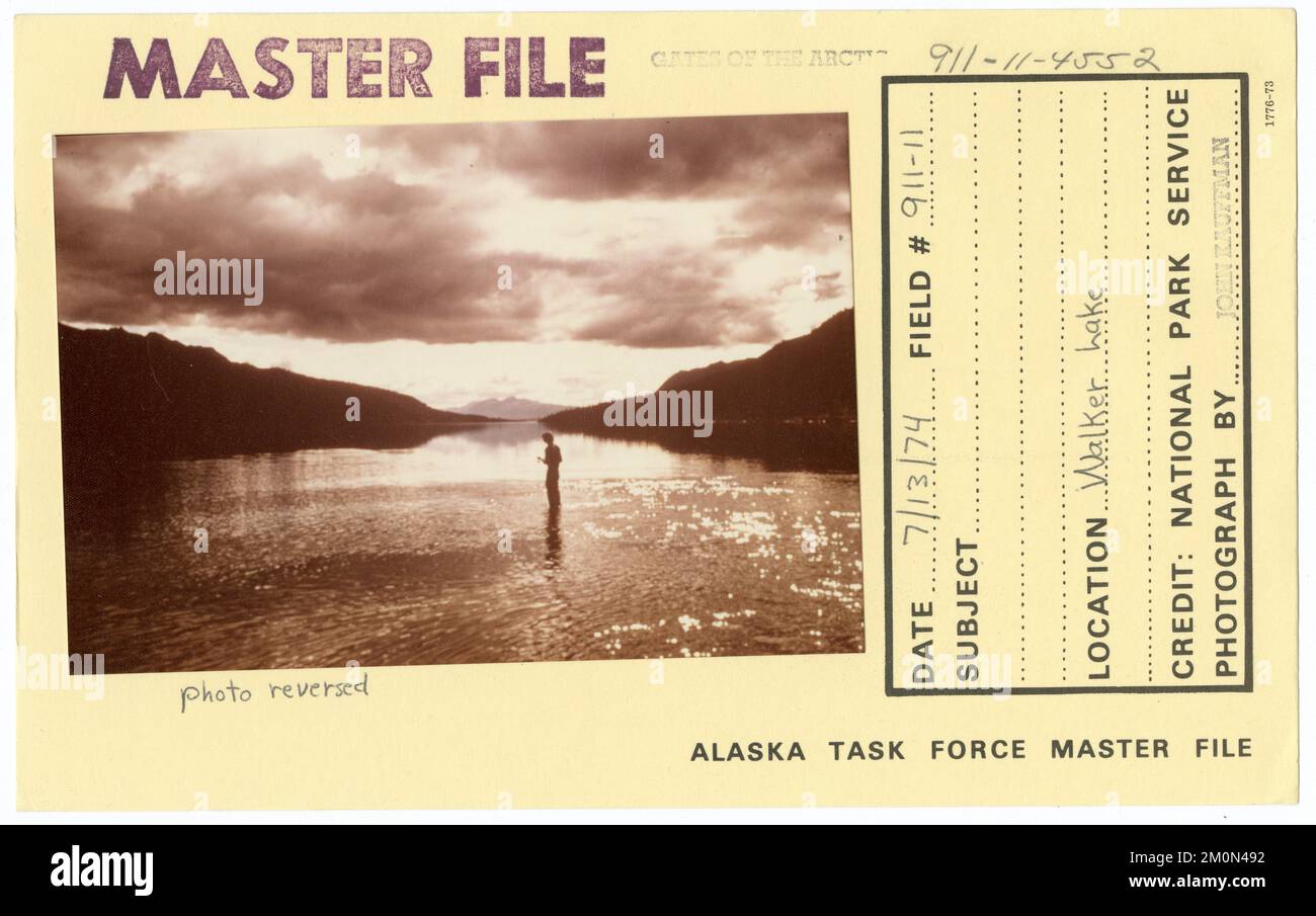 Walker Lake. Alaska Task Force Photographs Stock Photo - Alamy