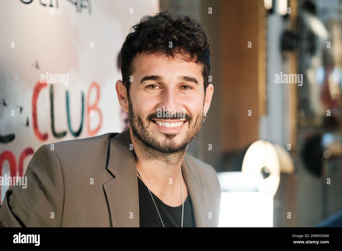Madrid, Spain. 07th Dec, 2022. Singer Antonito Molina seen during the ...