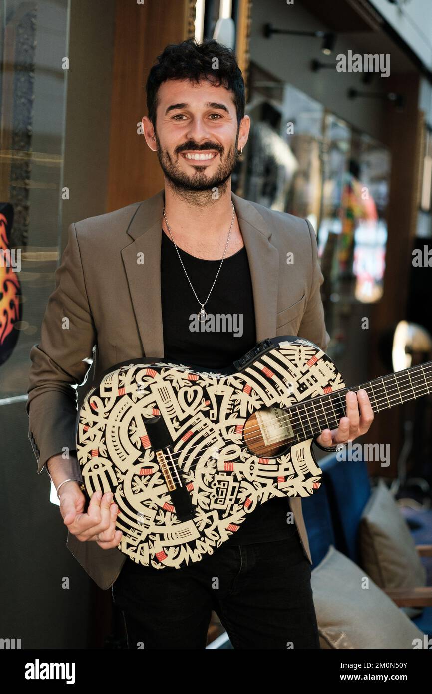 Madrid, Spain. 07th Dec, 2022. Singer Antonito Molina seen during the ...