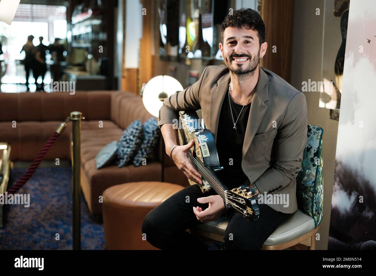 Madrid, Spain. 07th Dec, 2022. Singer Antonito Molina seen during the ...