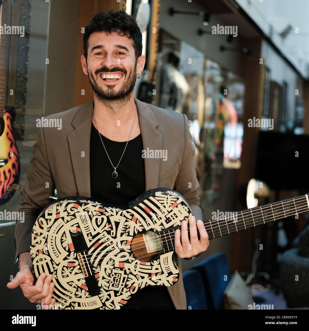 Madrid, Spain. 07th Dec, 2022. Singer Antonito Molina seen during the ...