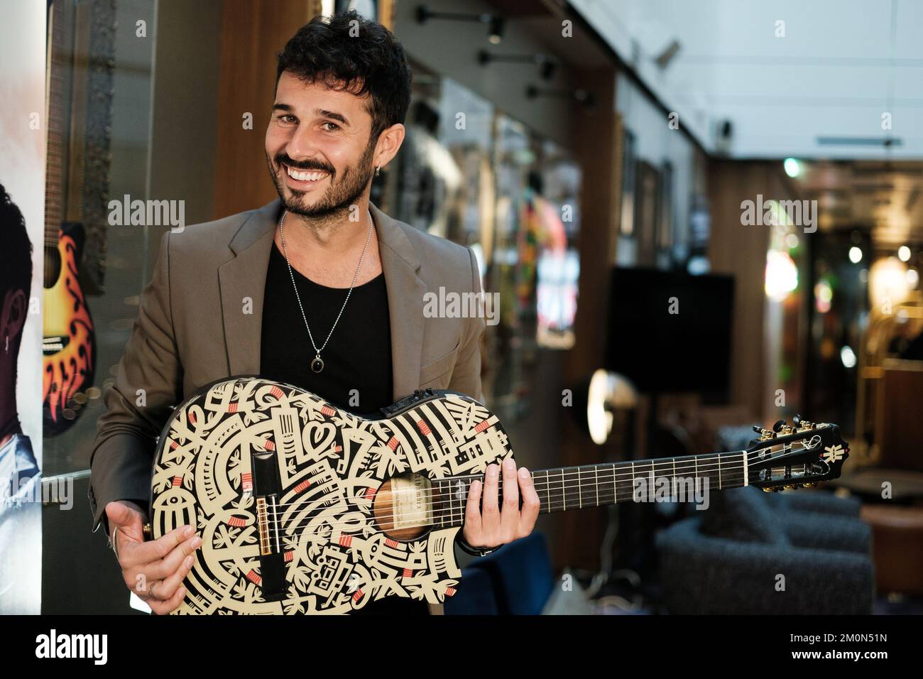 Madrid, Spain. 07th Dec, 2022. Singer Antonito Molina seen during the ...
