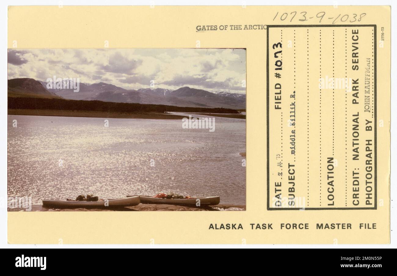 Middle Killik River. Alaska Task Force Photographs Stock Photo - Alamy