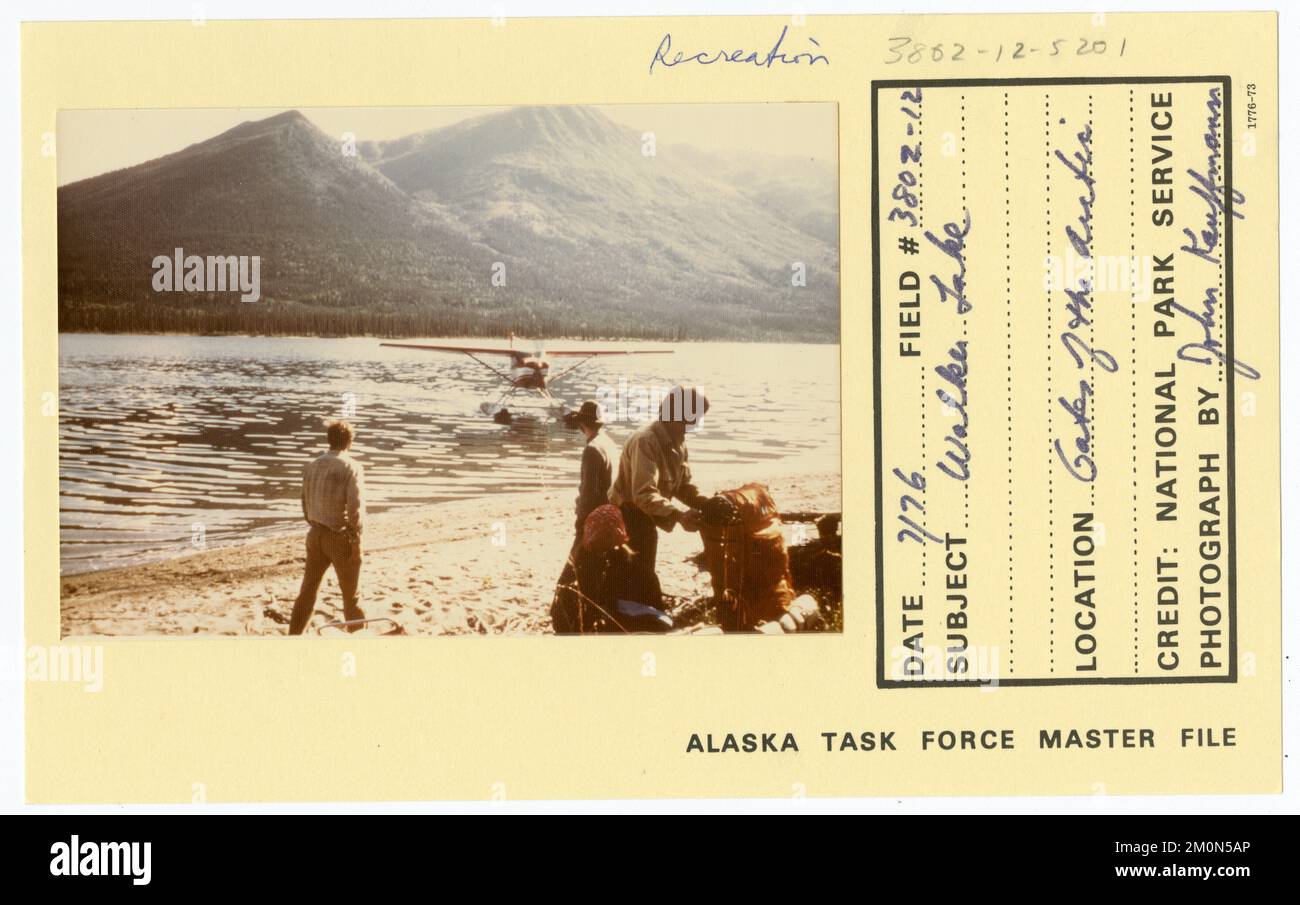 Walker Lake. Alaska Task Force Photographs Stock Photo - Alamy