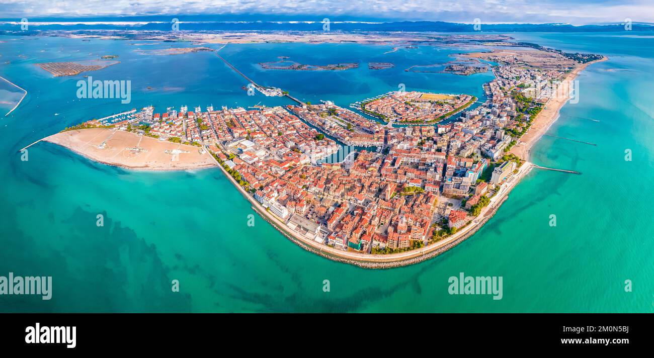 Aerial view of grado lagoon hi-res stock photography and images - Alamy