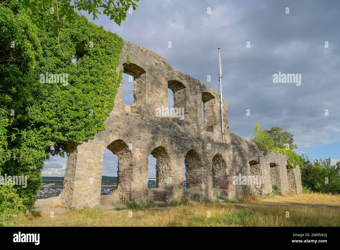 Burg Karlsburg, Karlstadt, Bayern, Deutschland Stock Photo - Alamy