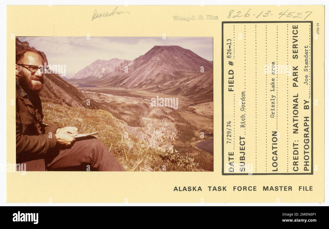 Rich Gordon. Alaska Task Force Photographs Stock Photo - Alamy