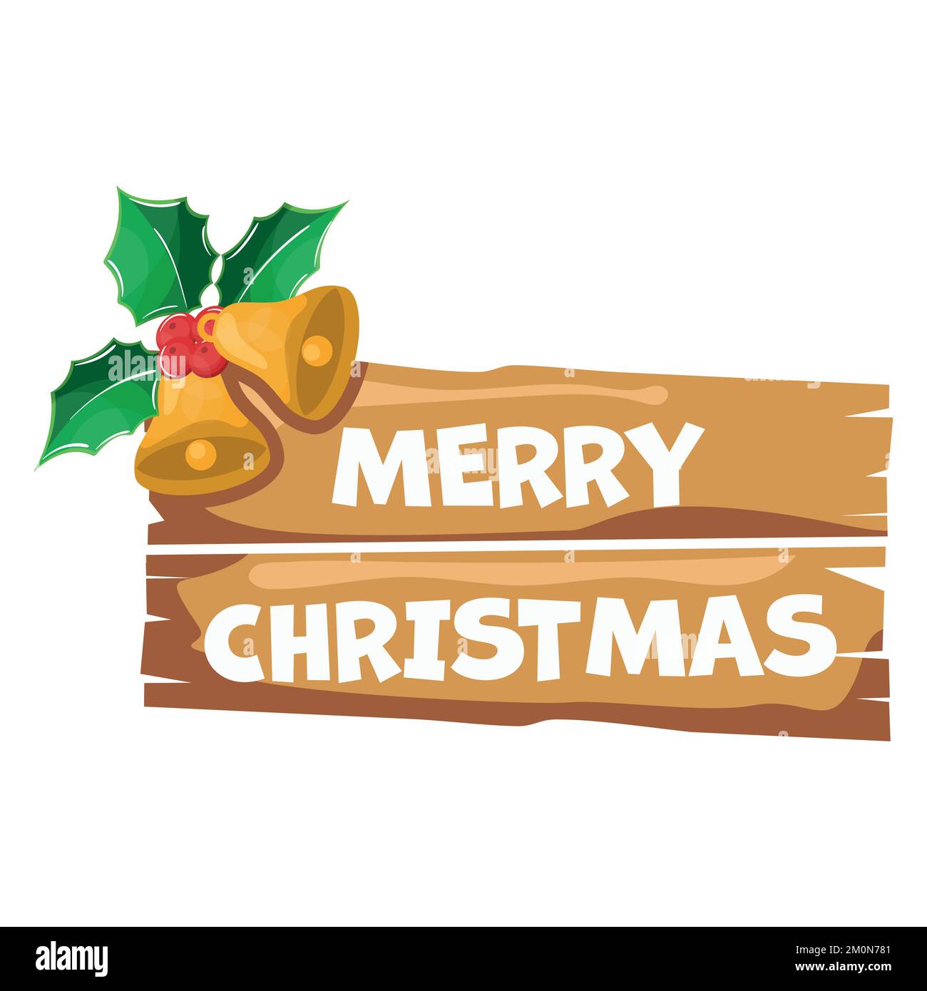 Holly wood red card Cut Out Stock Images & Pictures - Alamy