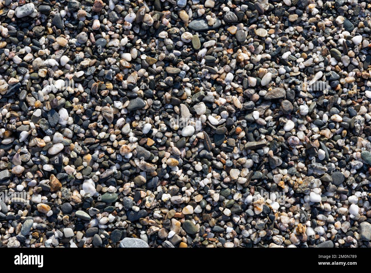Small sea stones, gravel. Background. Textures Stock Photo - Alamy