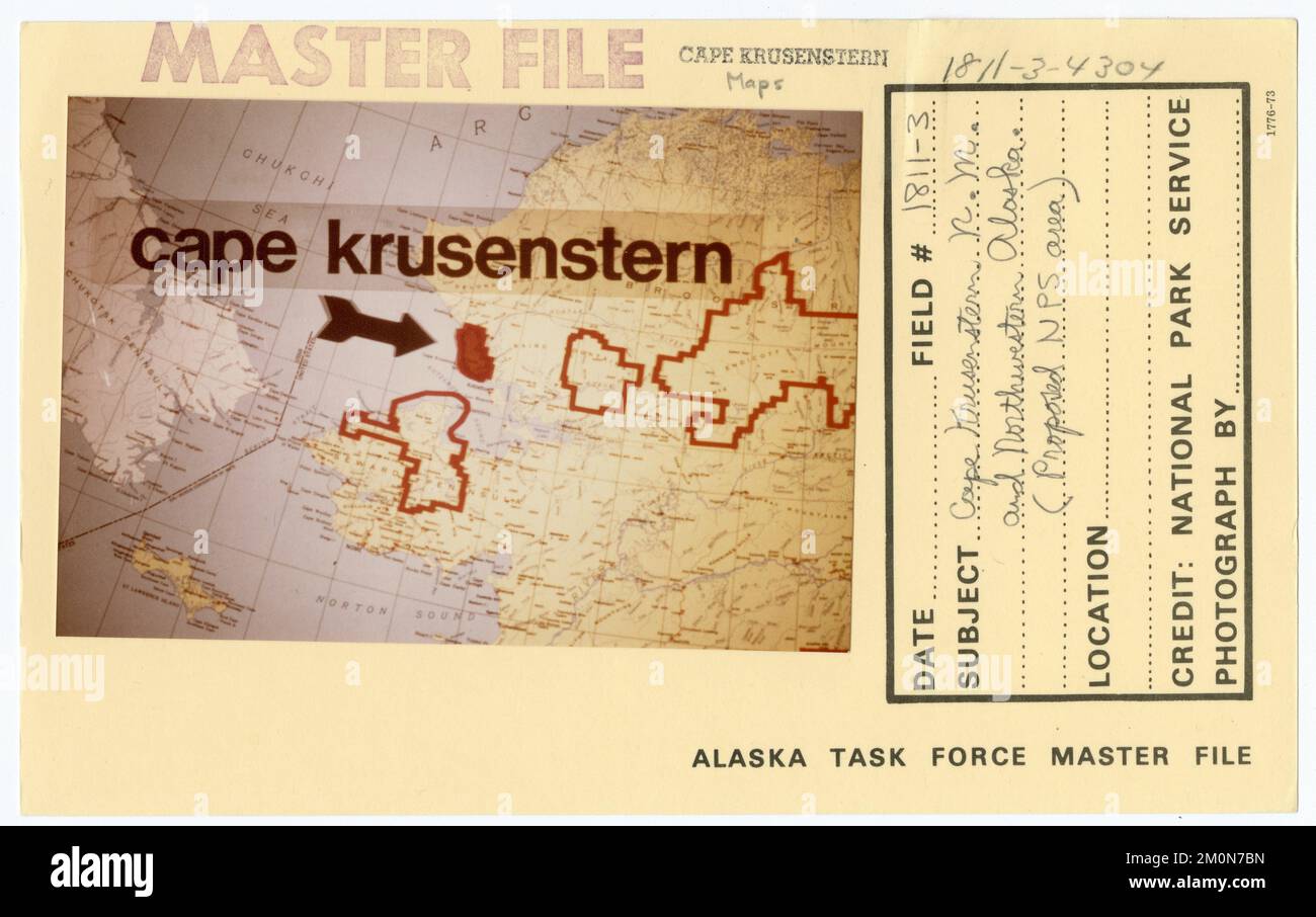 Cape Krusenstern R.M. and northwest Alaska (proposed NPS area). Alaska ...