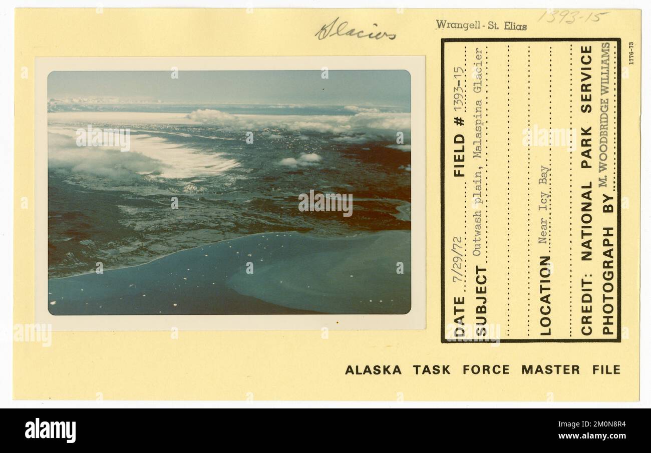 Outwash plain glacier Cut Out Stock Images & Pictures - Alamy