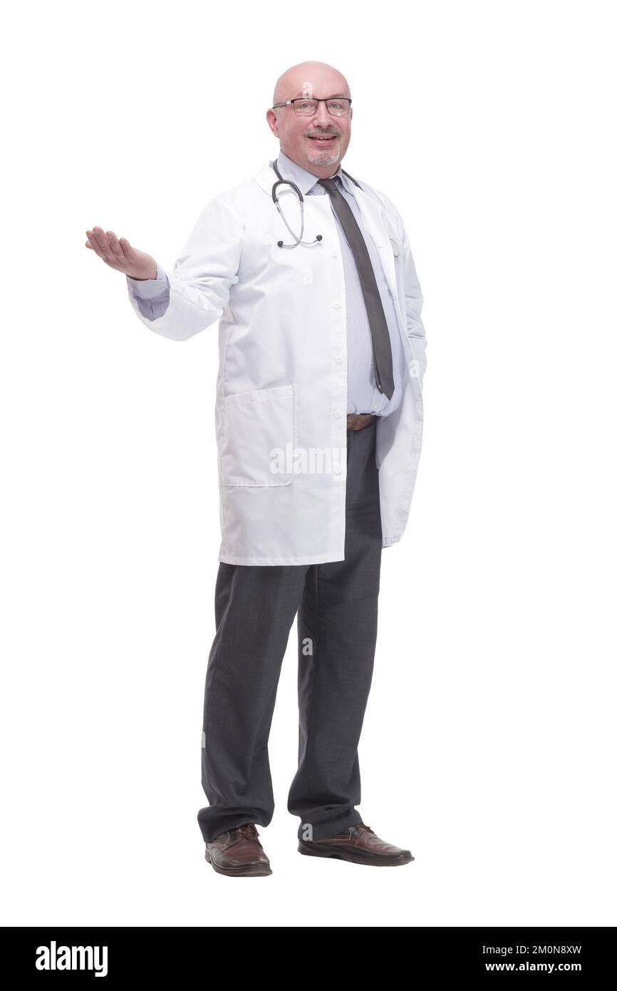 Hispanic doctor in white Cut Out Stock Images & Pictures - Alamy