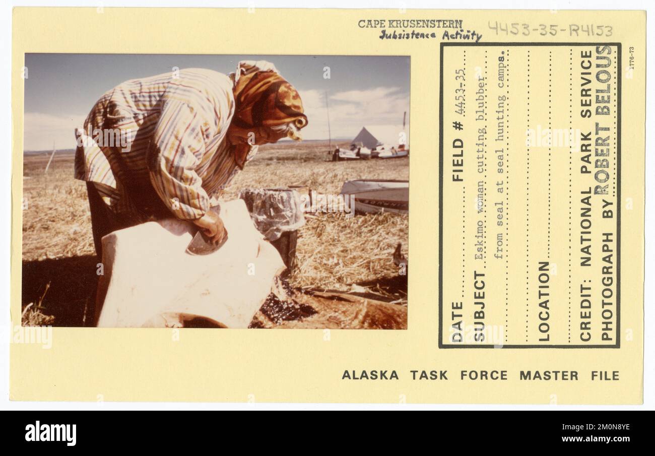 Eskimo blubber Cut Out Stock Images & Pictures - Alamy