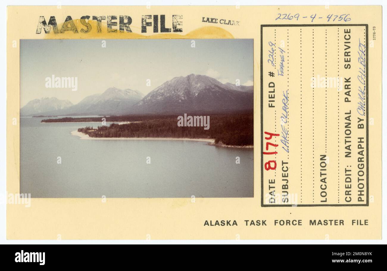 Lake Clark. Alaska Task Force Photographs Stock Photo - Alamy