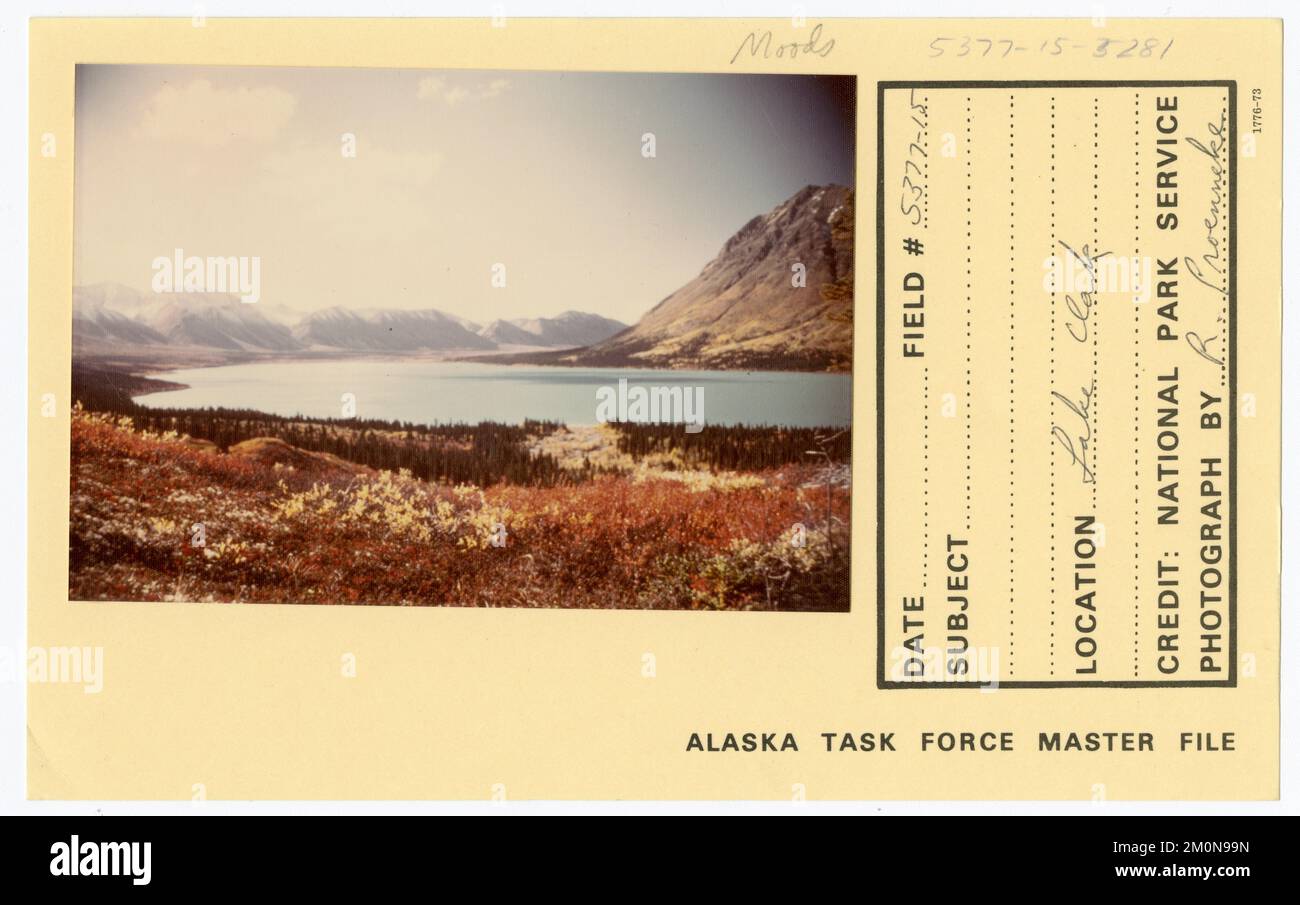 Lake Clark. Alaska Task Force Photographs Stock Photo - Alamy