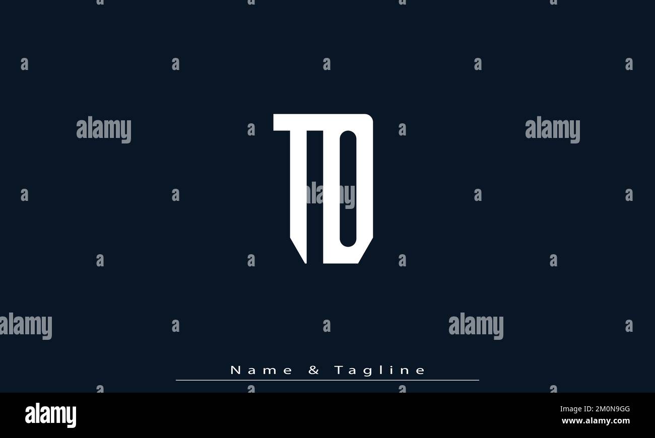 Alphabet letters Initials Monogram logo TO , OT Stock Vector Image ...