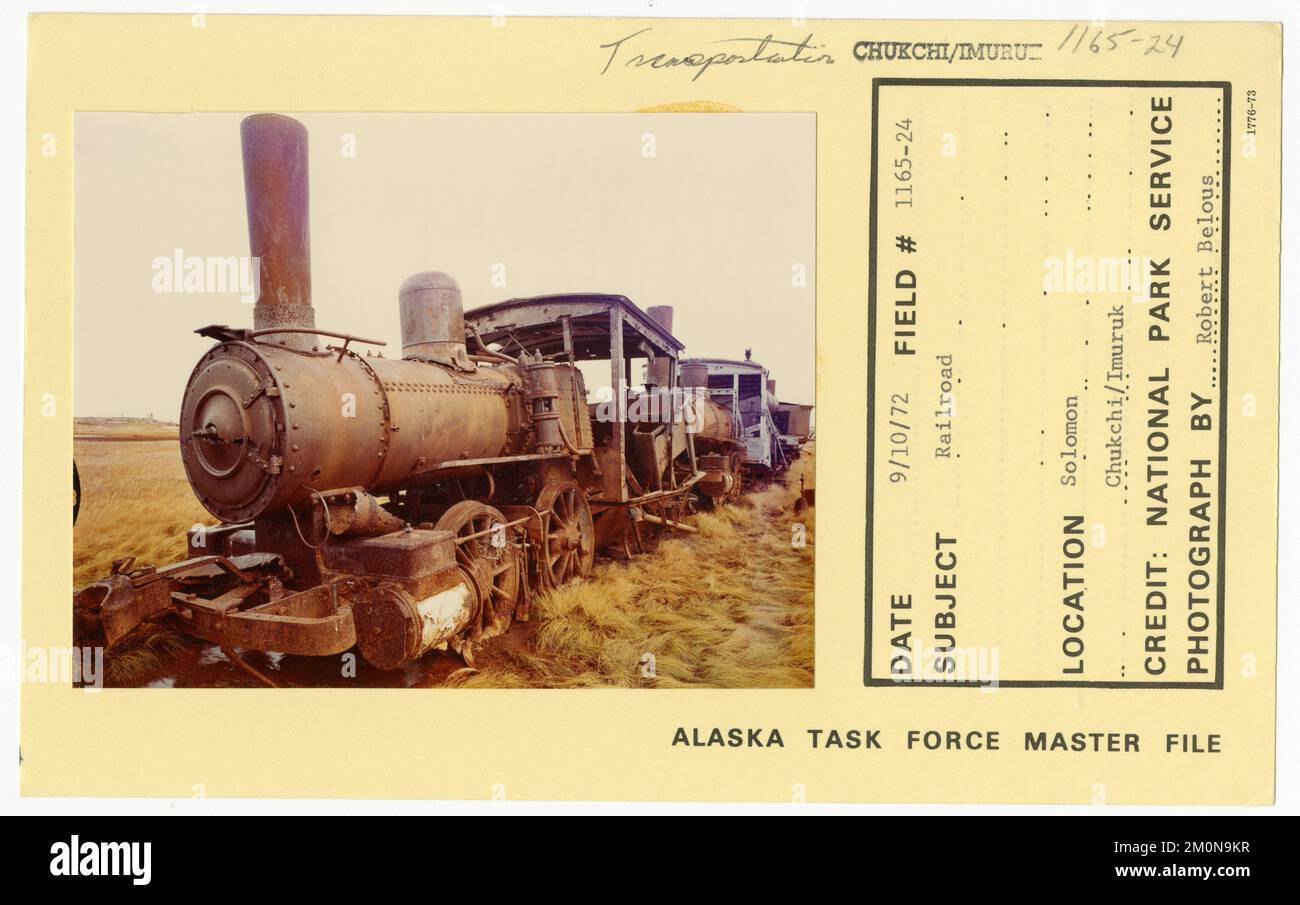 Alaska railroad freight hi-res stock photography and images - Alamy