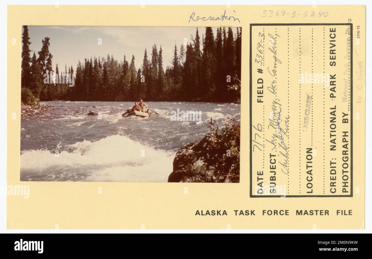 Jay Massey, Don Campbell, Chilikadrotna River. Alaska Task Force ...