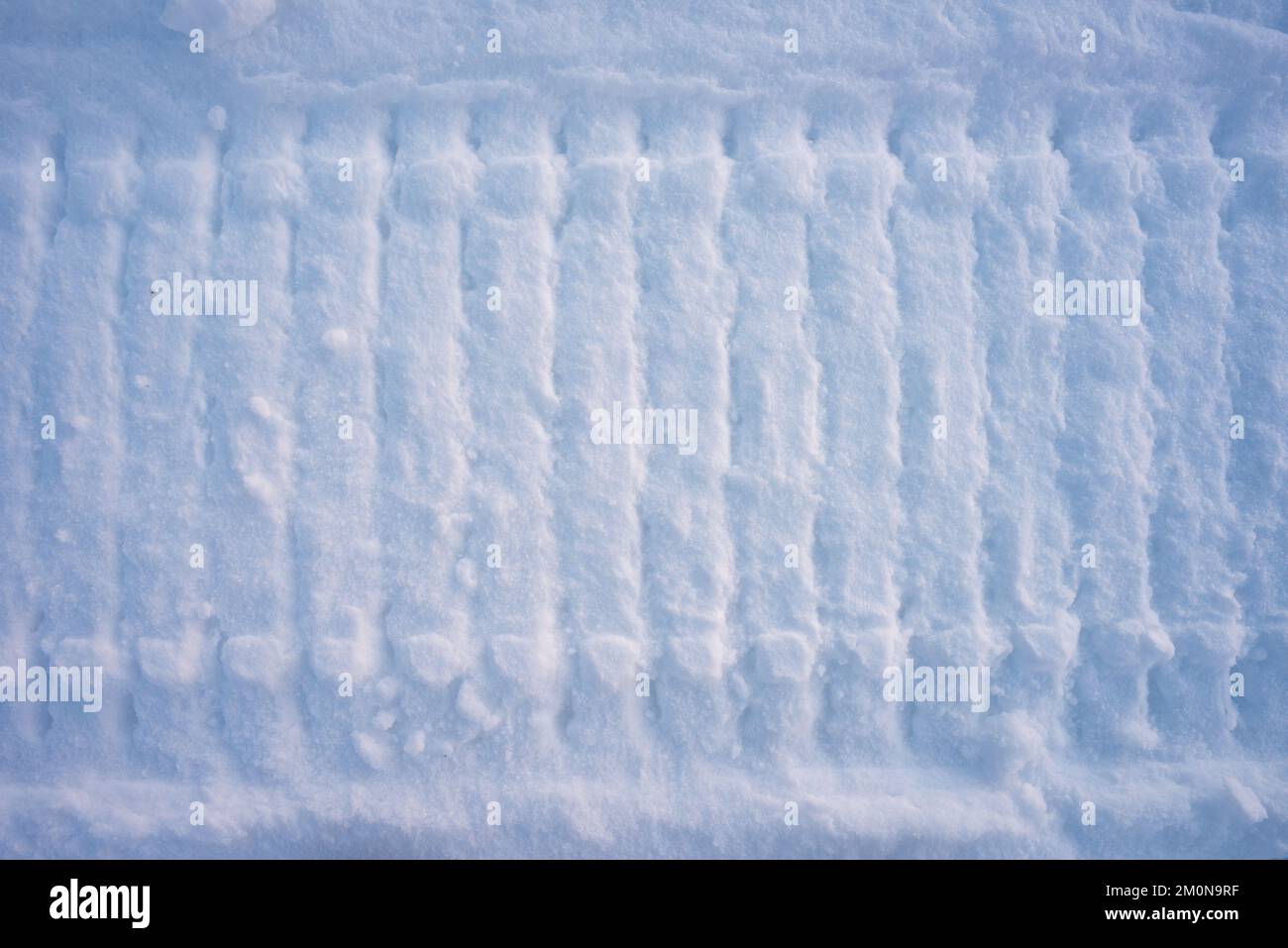 Snowmobile Track Texture Stock Photo - Alamy