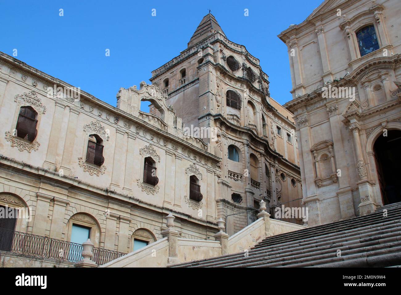baroque monastery and church (san francesco d'assisi all'immacolata) in ...