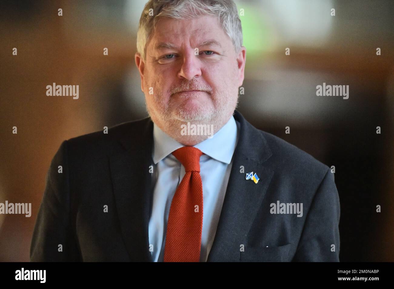Edinburgh Scotland, UK 07 December 2022. Angus Robertson MSP at the ...