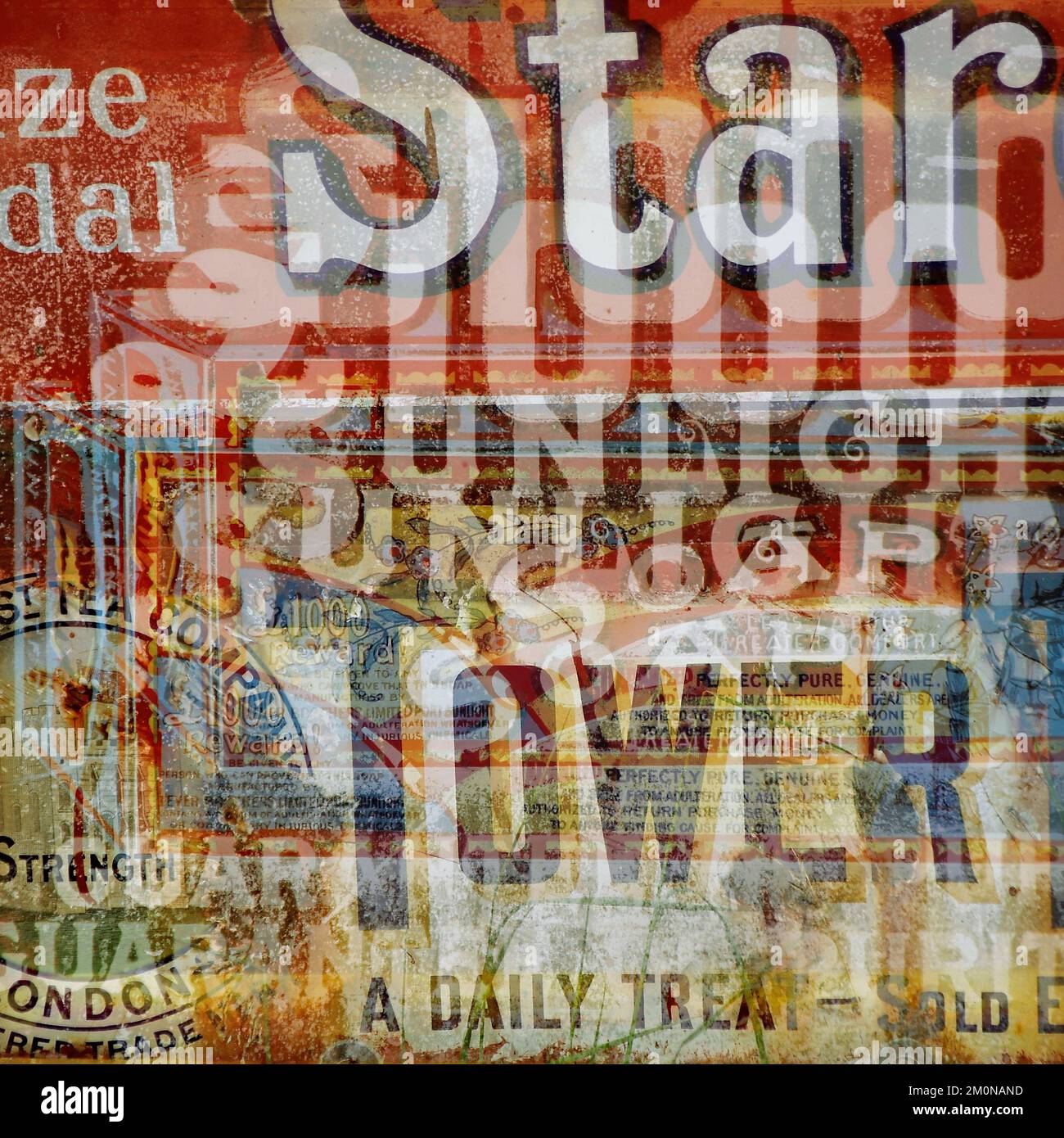 Realistic abstract photoart a photograph of multiple exposed images of ...