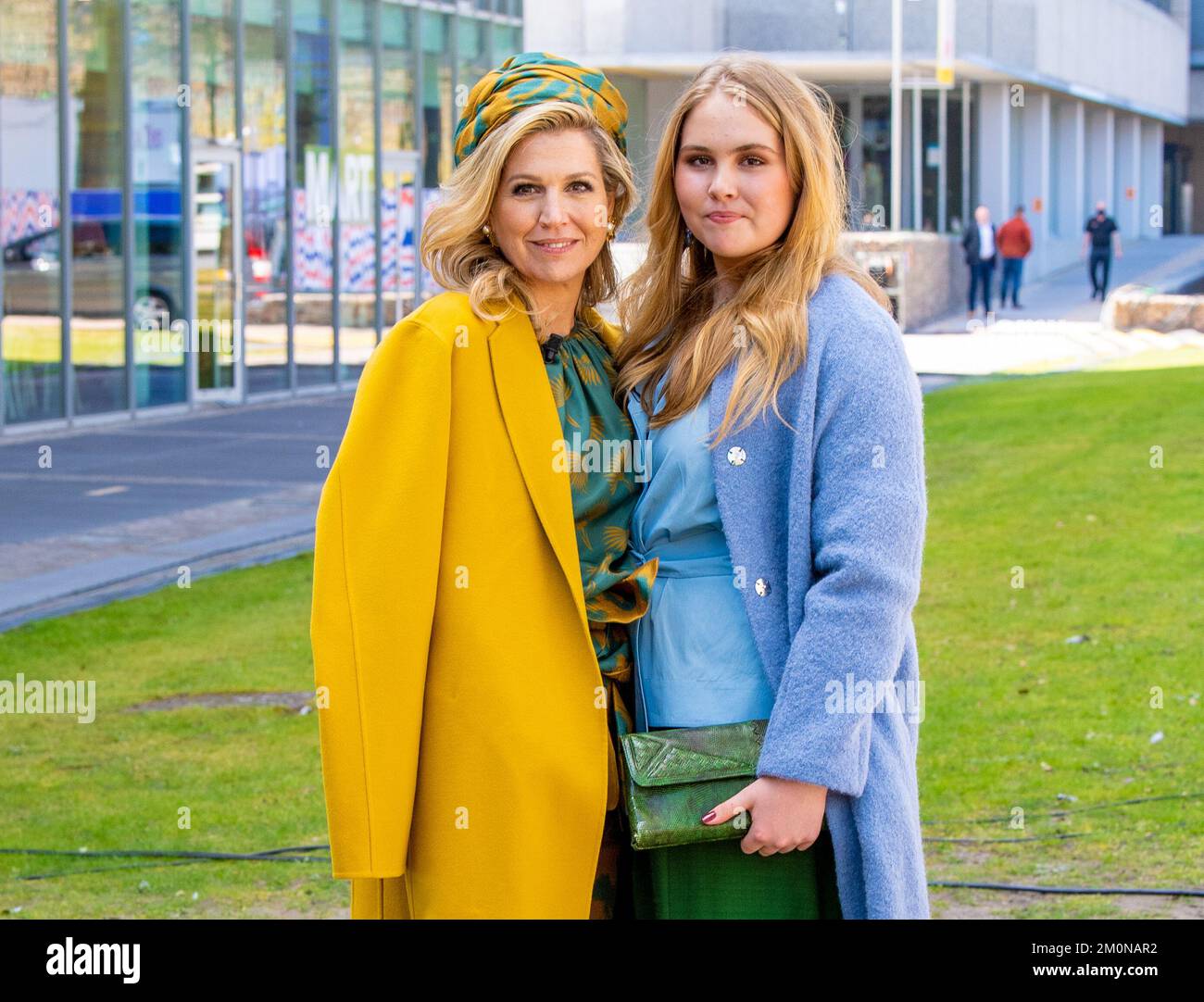 Princess Amalia of the Netherlands, the daughter of King Willem ...