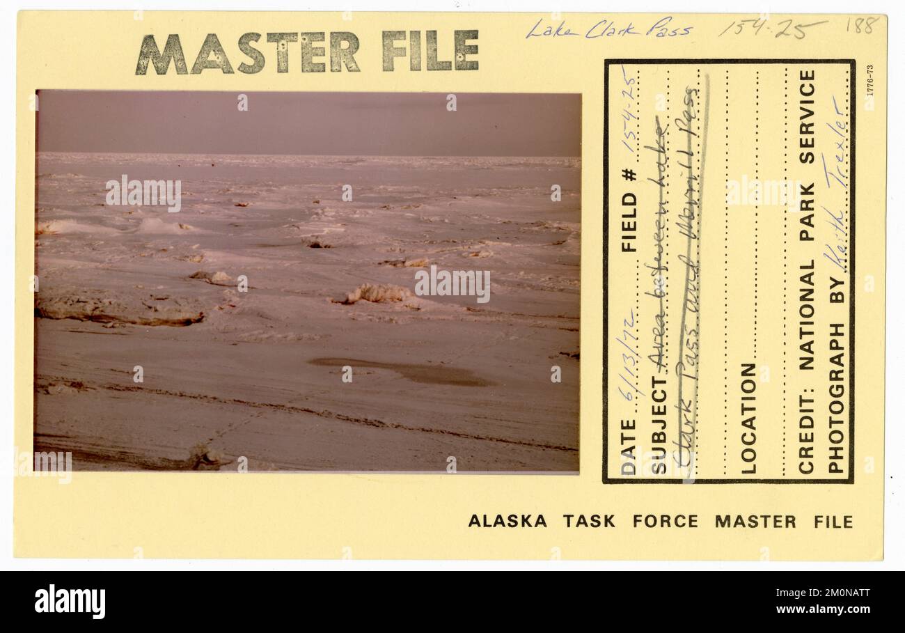 Lake Clark Pass. Alaska Task Force Photographs Stock Photo - Alamy