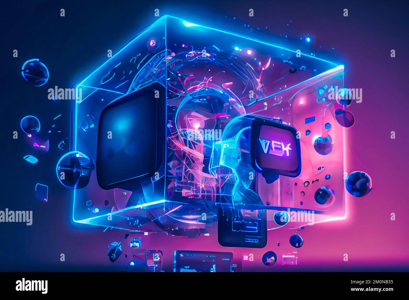 Metaverse technology hi-res stock photography and images - Alamy