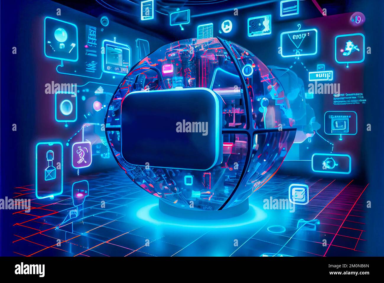Metaverse technology hi-res stock photography and images - Alamy