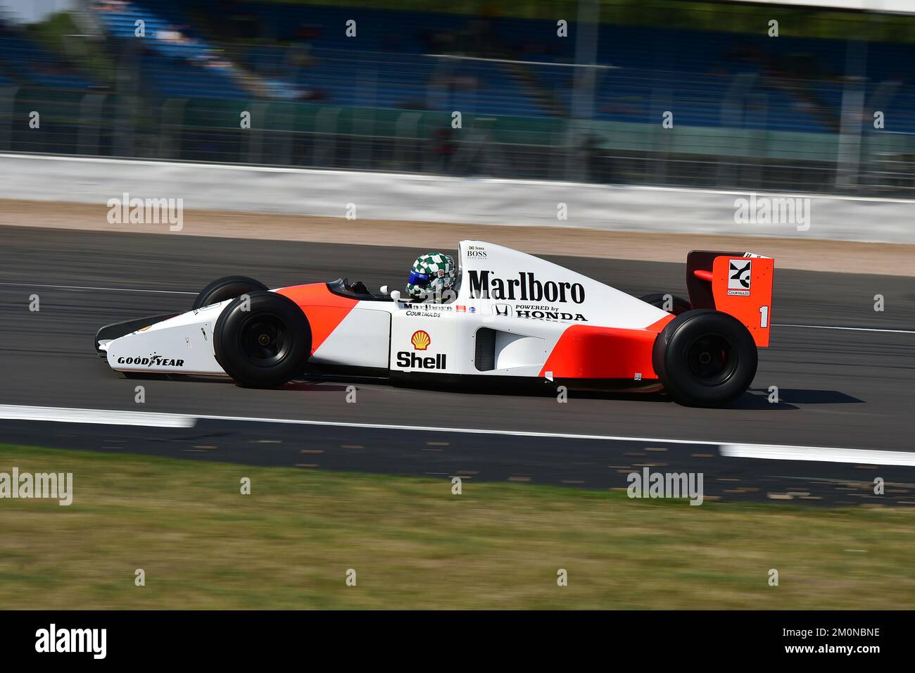 Matthew Wrigley, McLaren MP4/7, Ignition GP 90’s F1, Demonstration laps from F1 cars from 1989 ...
