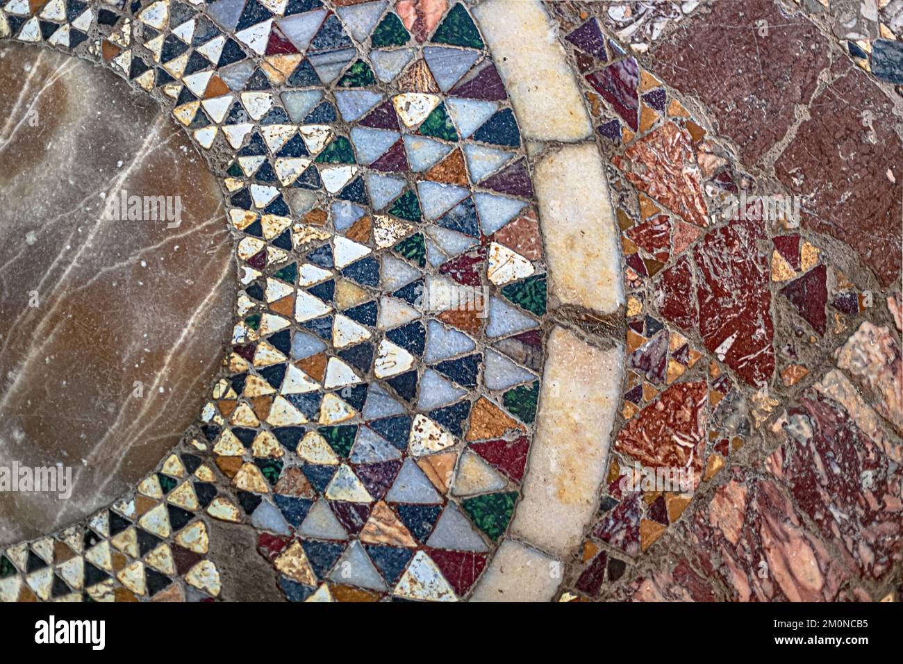 Byzantine mosaics on the floor of St. Nicholas Church Demre, Turkey ...