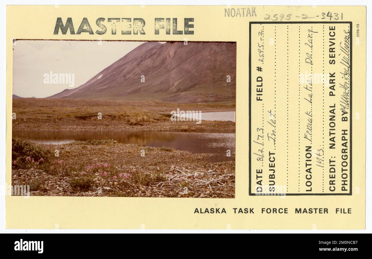 Inlet. Alaska Task Force Photographs Stock Photo - Alamy
