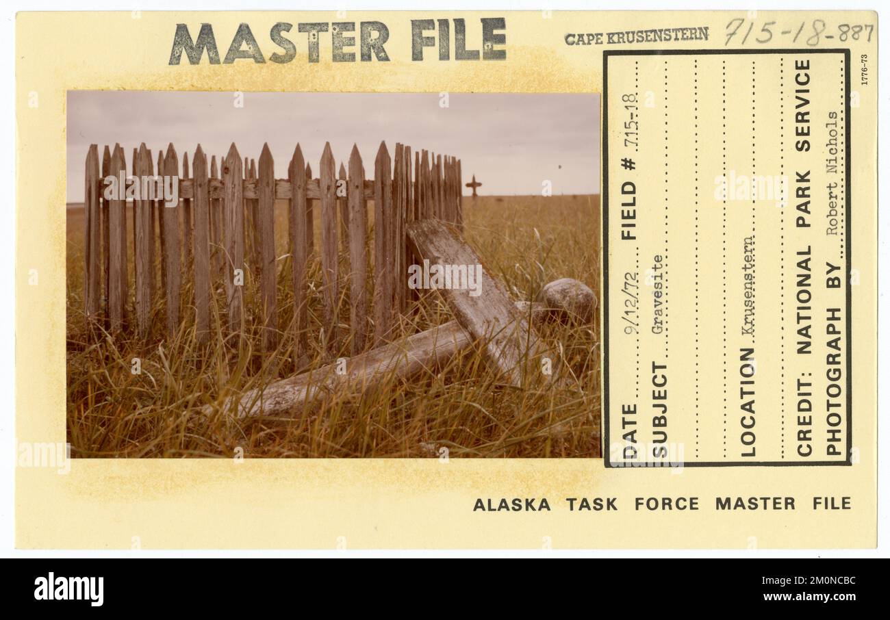 Alaska gravesite hi-res stock photography and images - Alamy