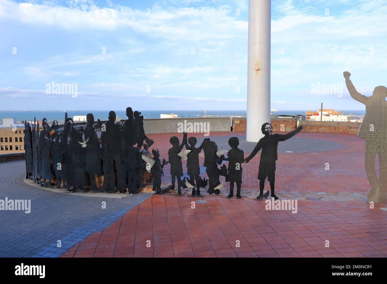 September 28 2022 - Port Elizabeth in South Africa: This memorial with ...