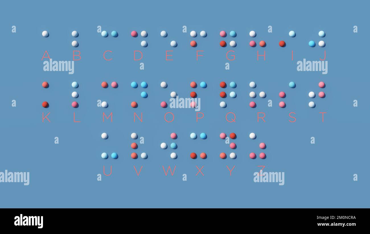 Braille art hi-res stock photography and images - Alamy