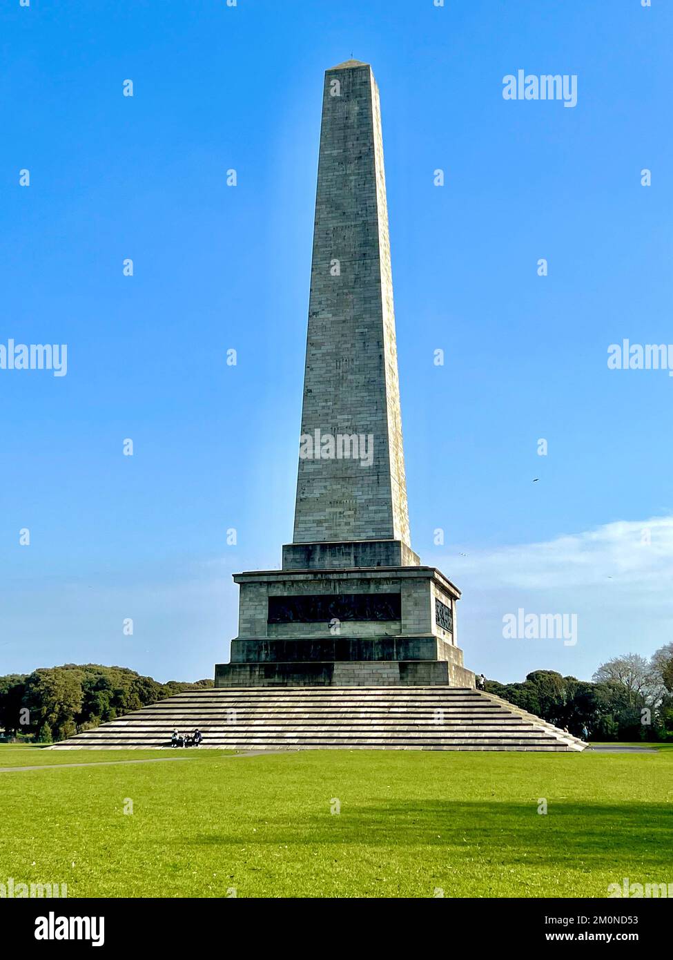 A monument inside Phoenix Park in Dublin, Ireland Stock Photo - Alamy