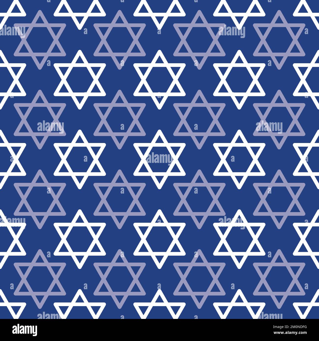 Hanukkah Blue Star of David Texture vector repeat pattern background ...