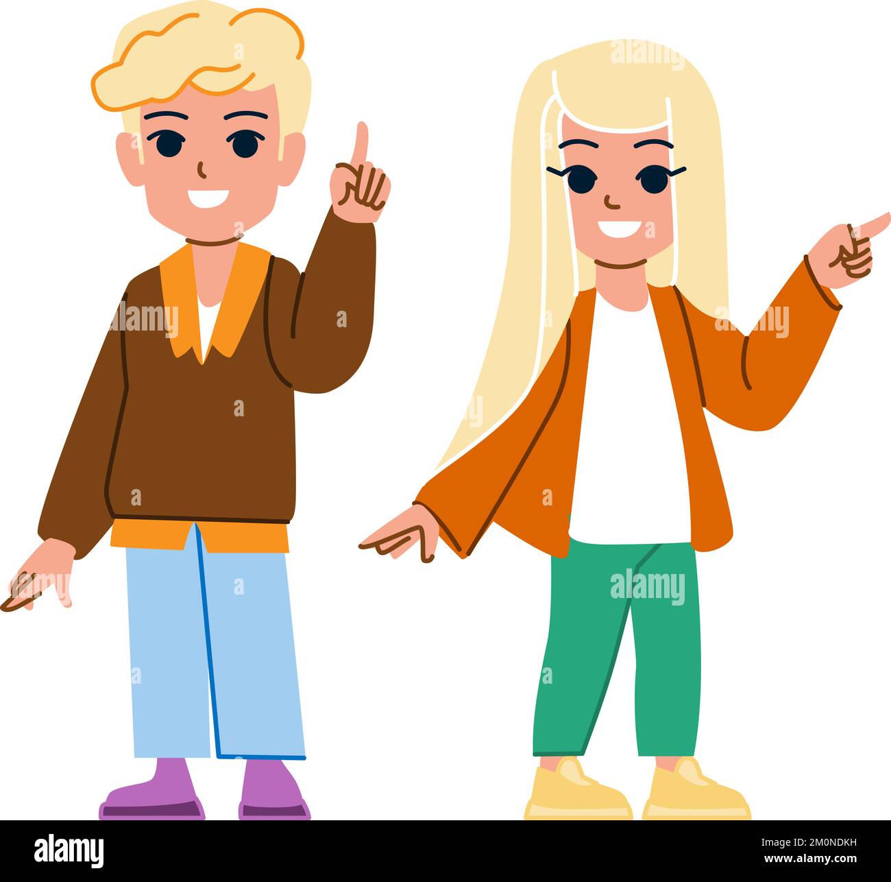 kid attention vector Stock Vector Image & Art - Alamy