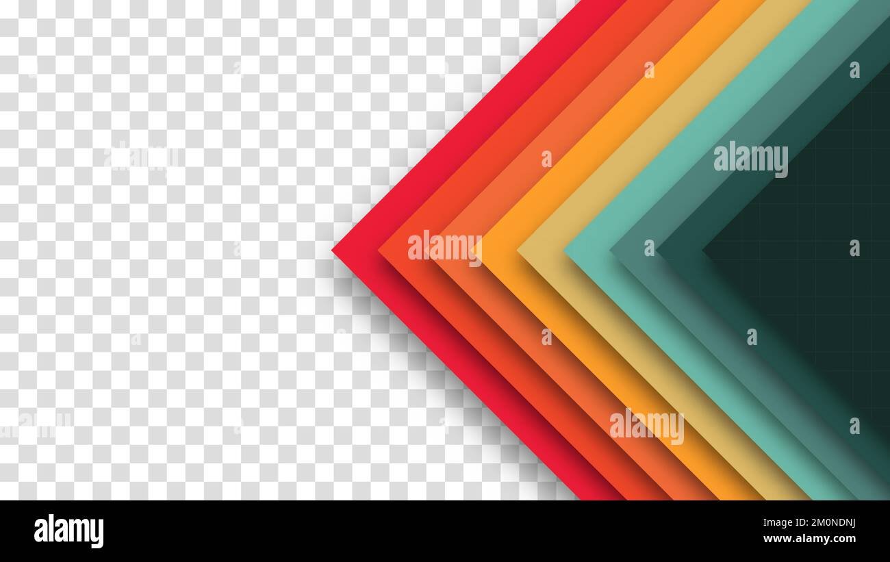 Realistic design in futuristic retro style. Abstract geometric 1970's ...