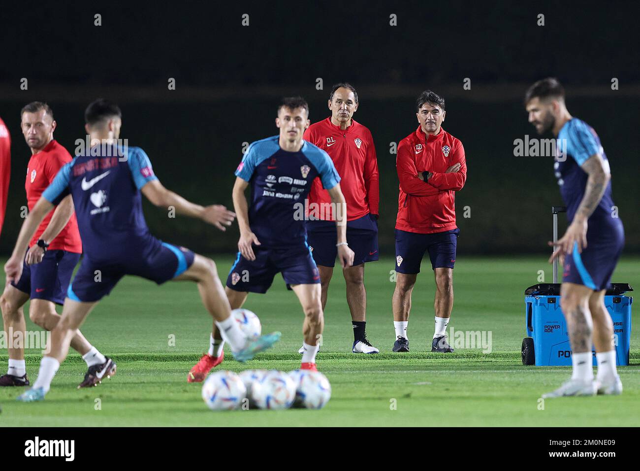 Doha, Qatar, December 07, 2022.Drazen Ladic, izbornik hrvatske ...