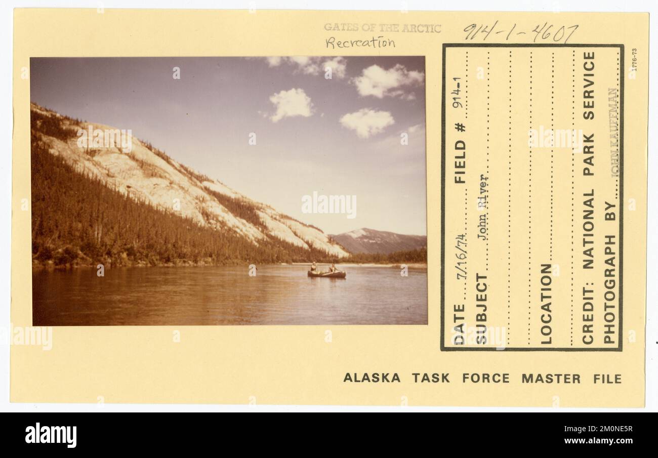 John River. Alaska Task Force Photographs Stock Photo - Alamy