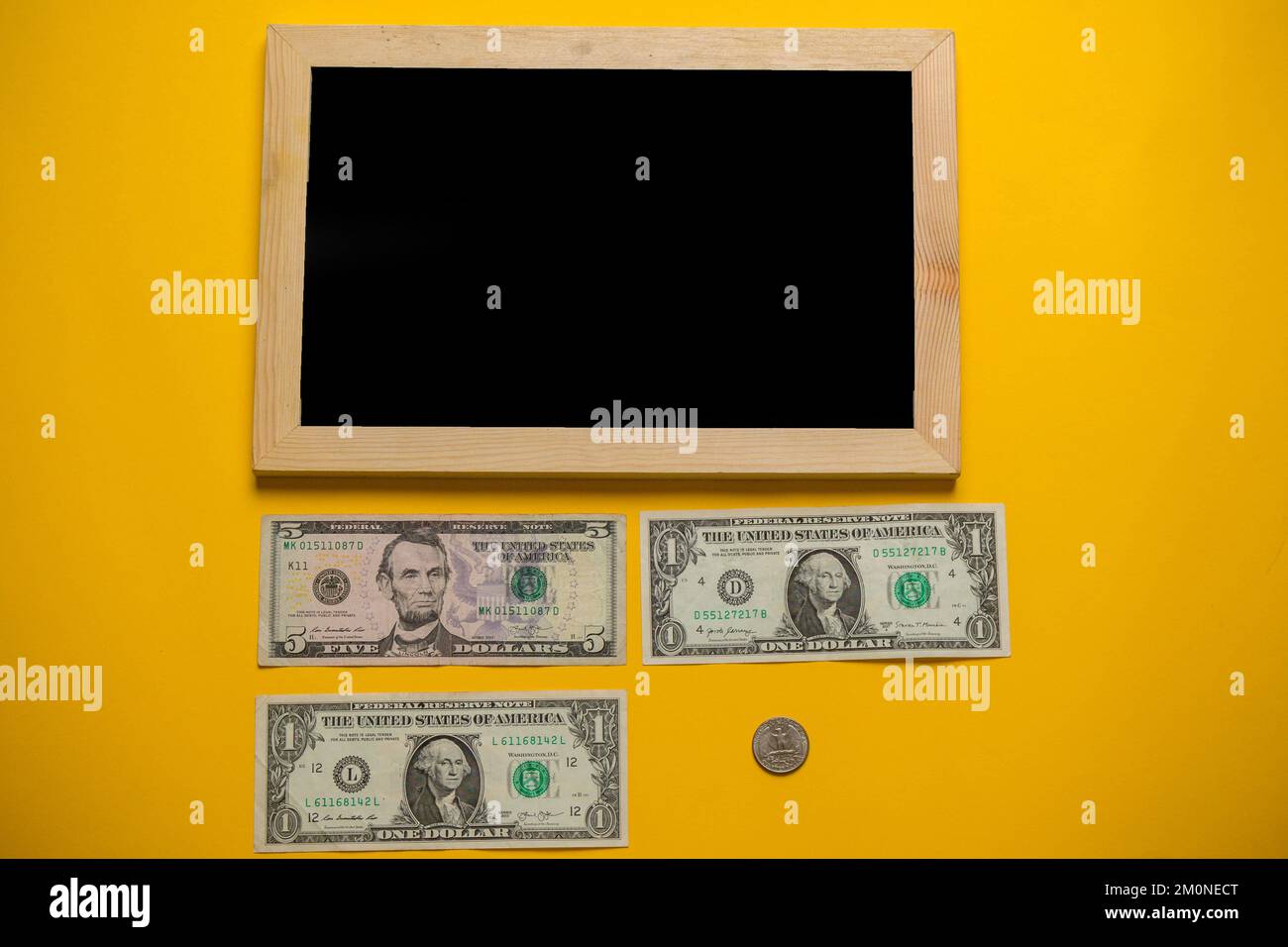 The Minimum Wage in Indiana at $7.25 per hour Stock Photo - Alamy