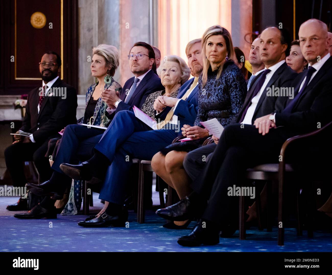 AMSTERDAM - 07/12/2022, AMSTERDAM - Marcus Desando, Princess Laurentien ...