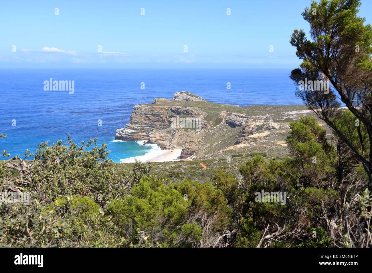 Beautiful view from the New Cape Point Lighthouse, Cape of Good Hope ...