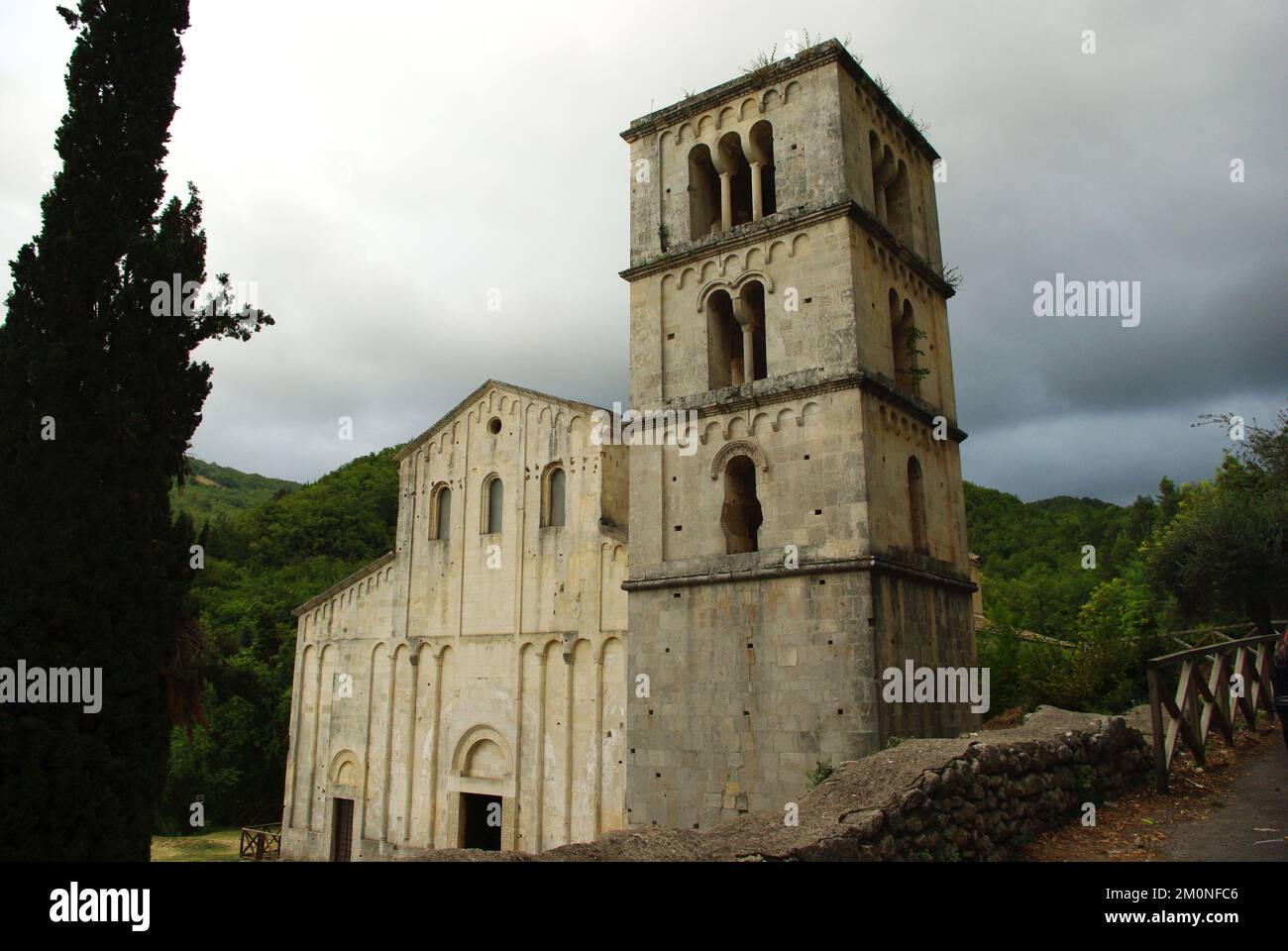 Abbey of San Liberatore in Maiella -Serramonacesca - Abruzzo Stock ...