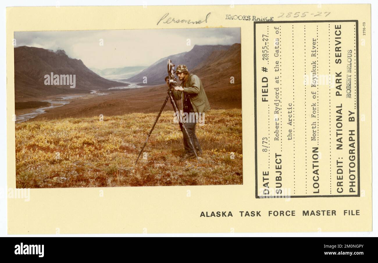 Robert Rydjord at the Gates of the Arctic. Alaska Task Force ...