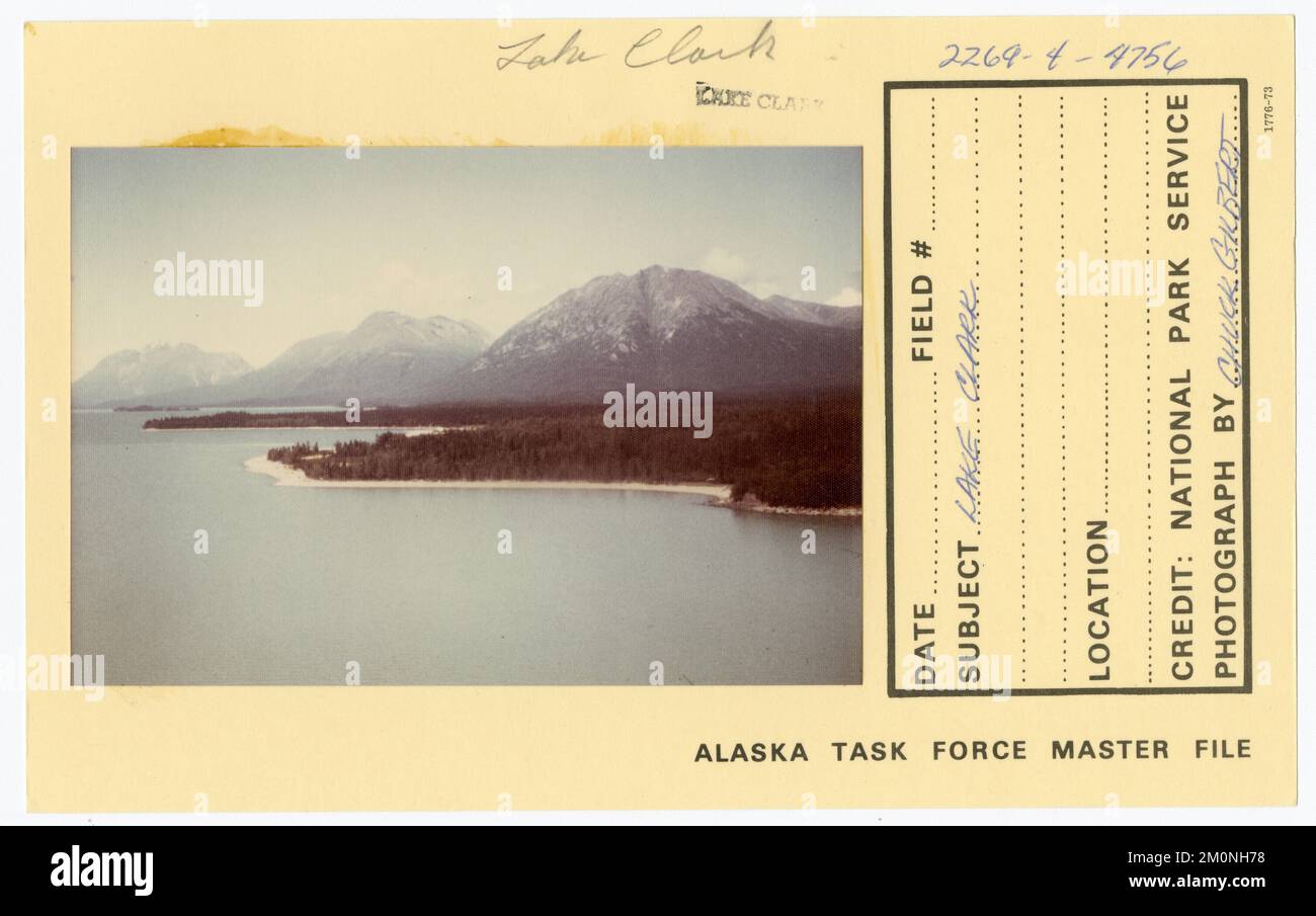 Lake Clark. Alaska Task Force Photographs Stock Photo - Alamy