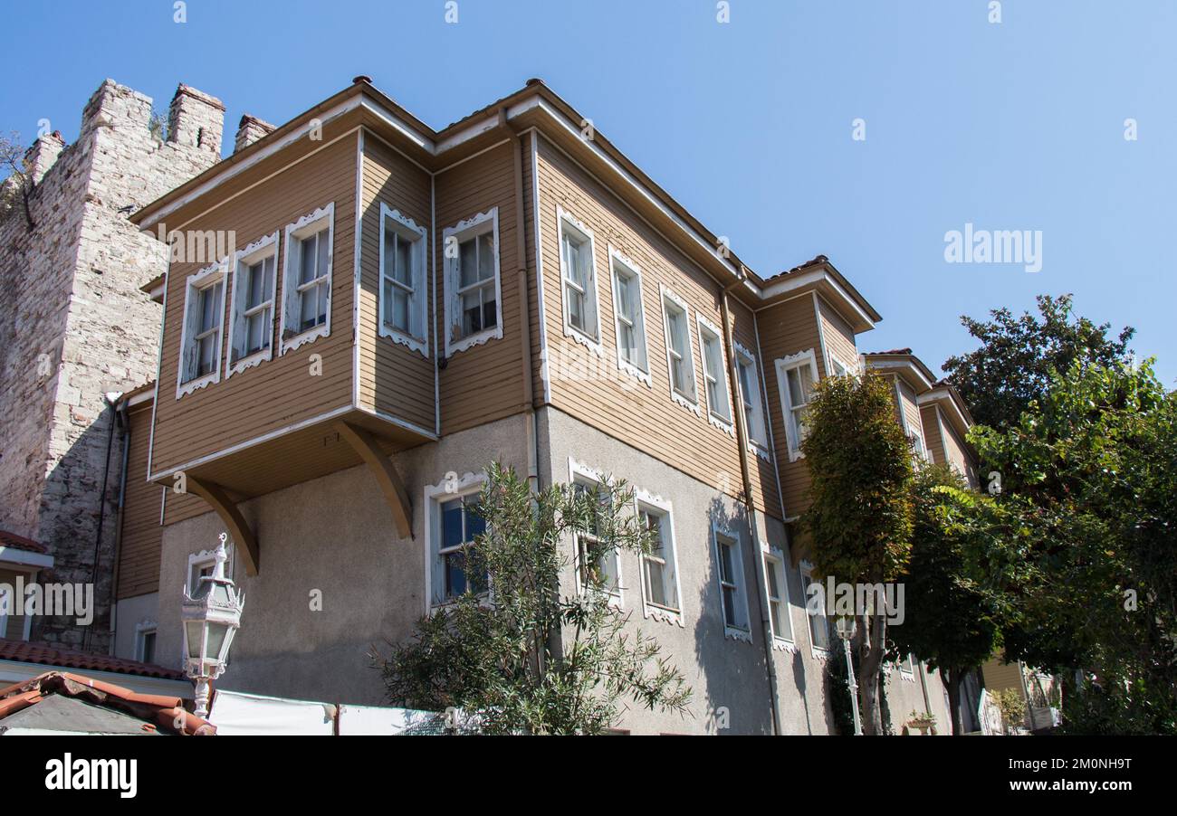 Architectural Example of outstanding Turkish Traditional houses Stock ...